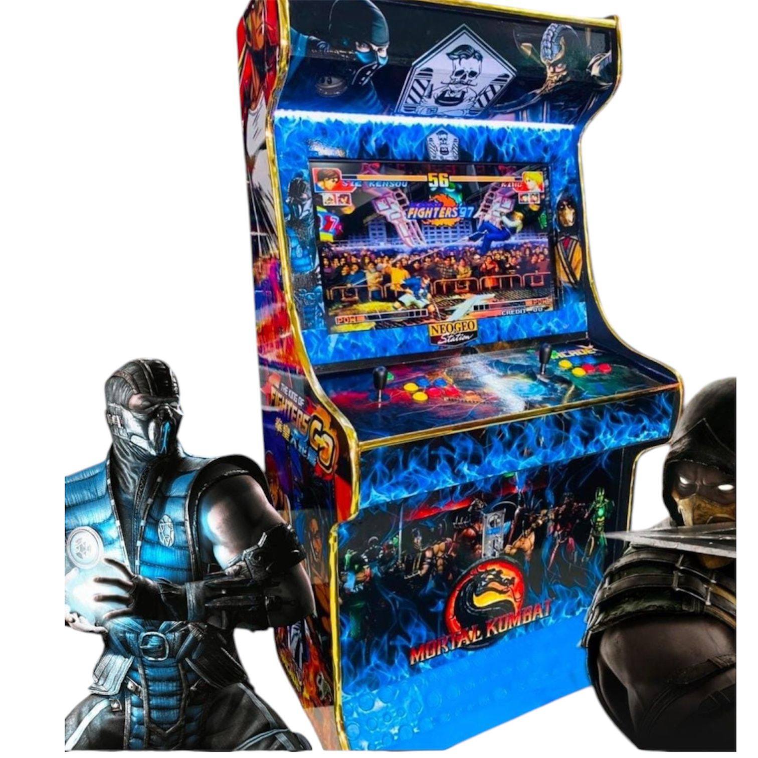 Maquina Arcade de Piso 5200 Juegos Wifi 32 Pulgadas – Fabrica de ...